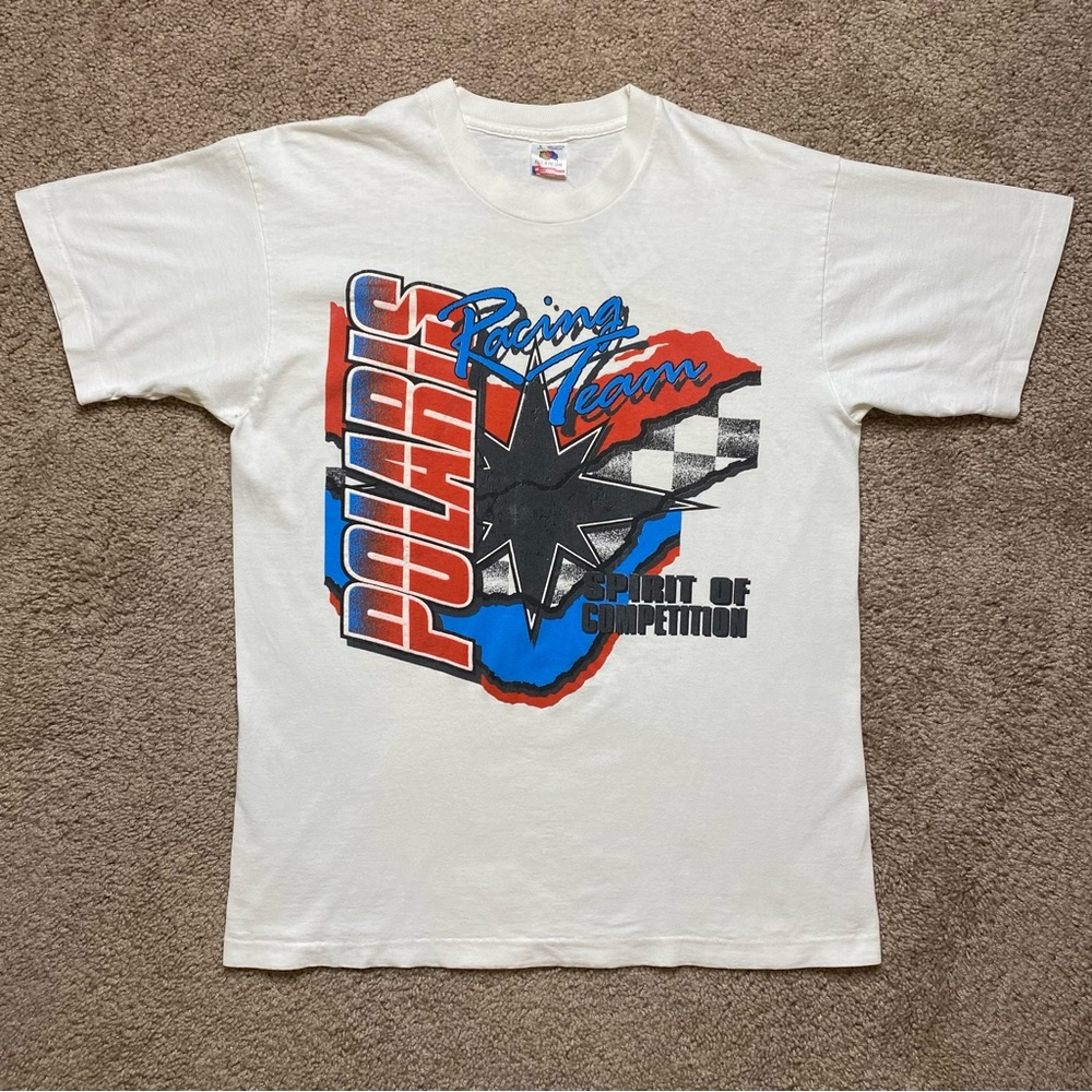 Vintage Polaris Racing Team Single Stitch Shirt - Gem